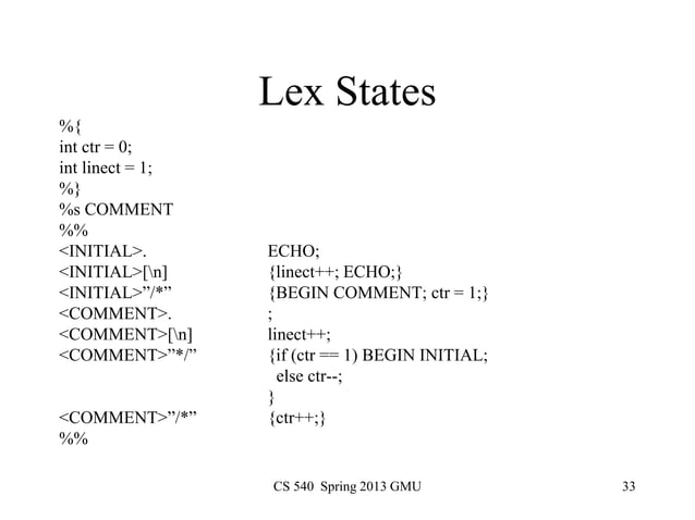 CS540-2-lecture2 Lexical analyser of .ppt