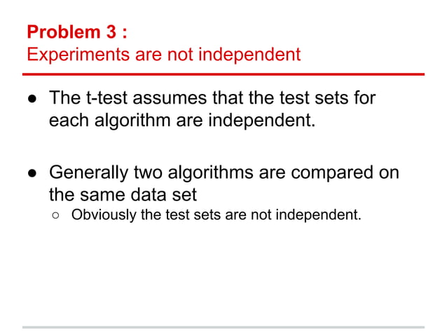 CS550 Presentation - On comparing classifiers by Slazberg | PDF