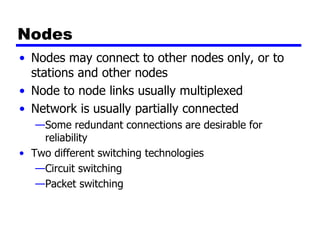 Circuit and Packet Switching Methods Presentation | PPT