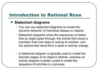 CS554 ï¿½ Introduction to Rational Rose | PPT