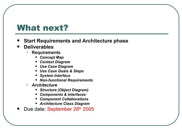 CS554 ï¿½ Introduction to Rational Rose | PPT