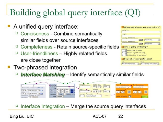 Cs583 information-integration | PPT