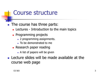 CS583-intro Data Mining Primitives, Languages and System Architecture | PPT