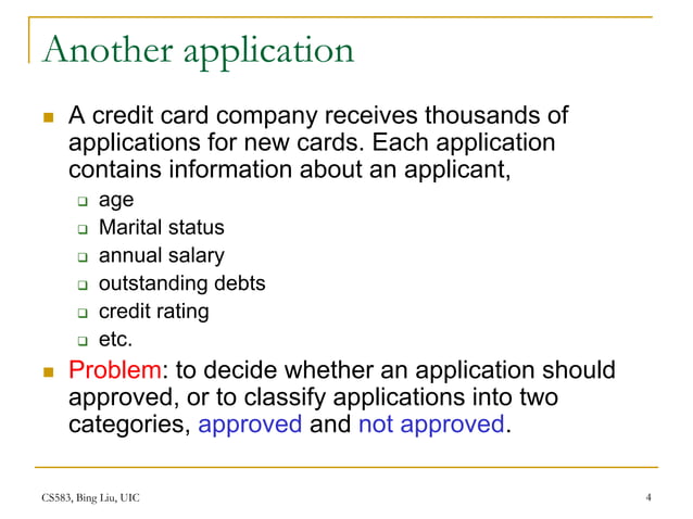 CS583-supervised-learning.ppt | Computing | Technology & Computing