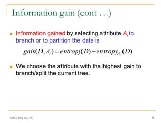 CS583-supervised-learning.ppt CS583-supervised-learning | PPT