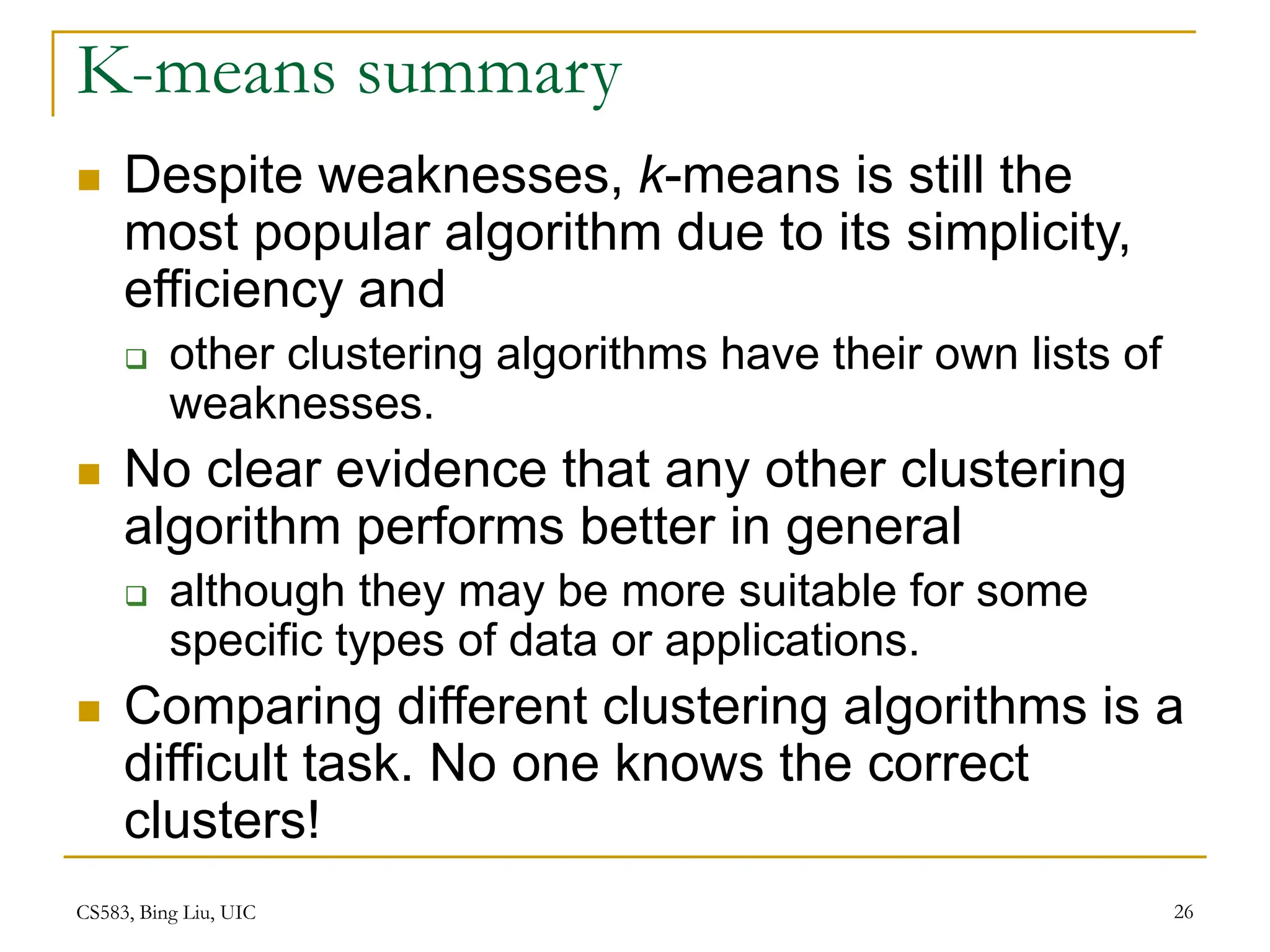 CS583-unsupervised-learning.ppt learning | PPT