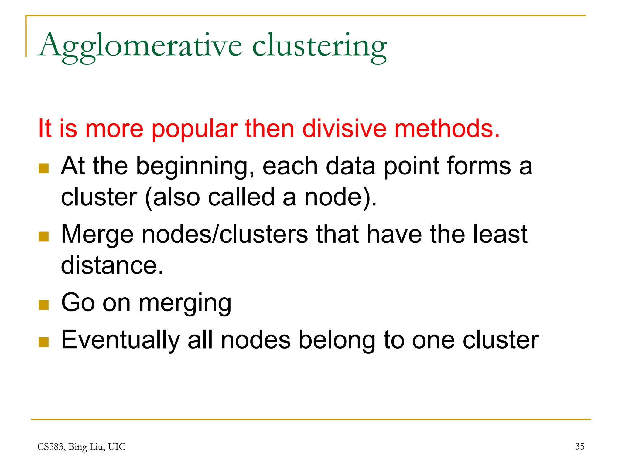 CS583-unsupervised-learning.ppt learning | PPT