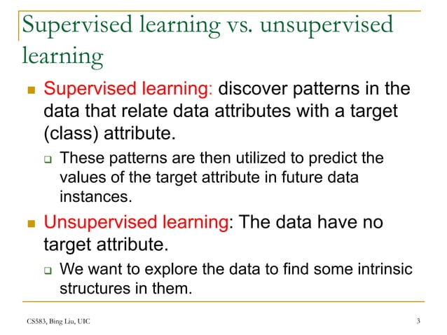 CS583-unsupervised-learning.ppt learning | PPT