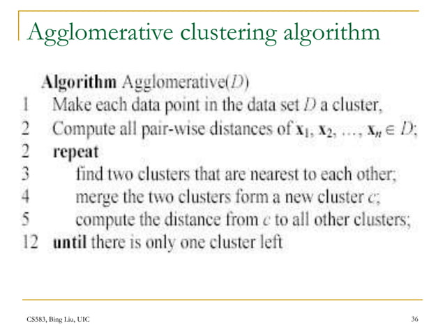 CS583-unsupervised-learning.ppt learning | PPT