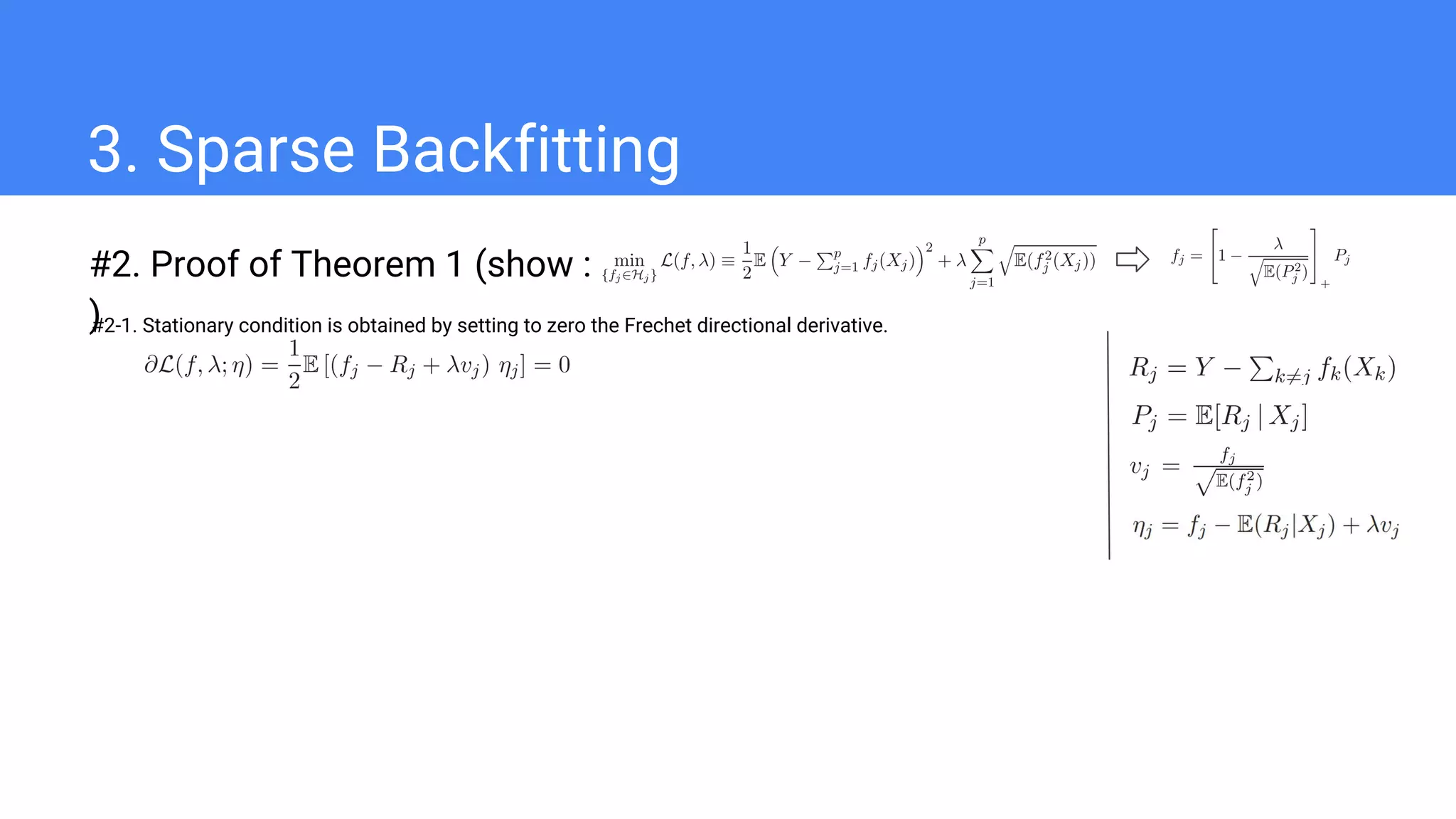 Sparse Additive Models (SPAM) | PPT