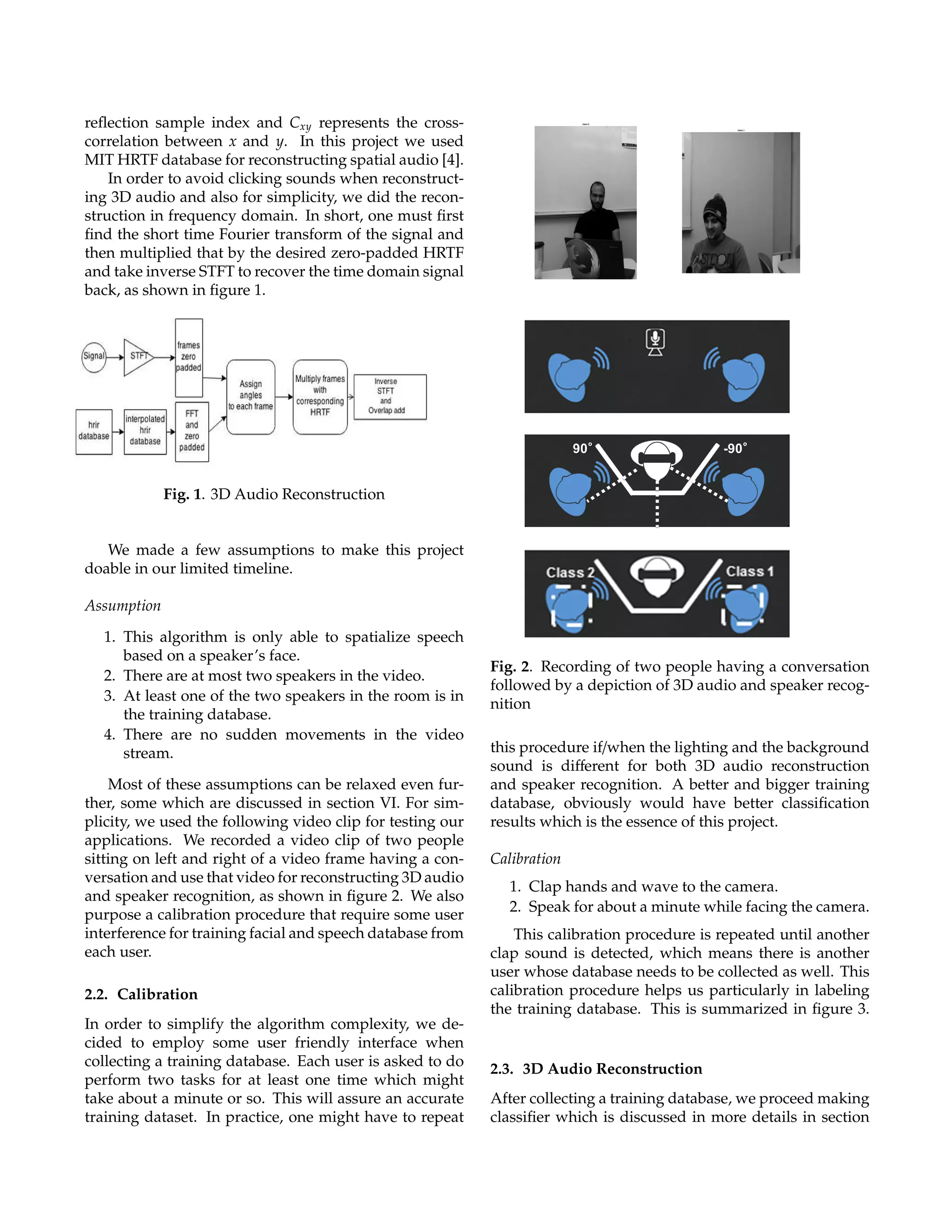 3D Audio playback for single channel audio using visual cues | PDF | Digital Audio | Computer ...