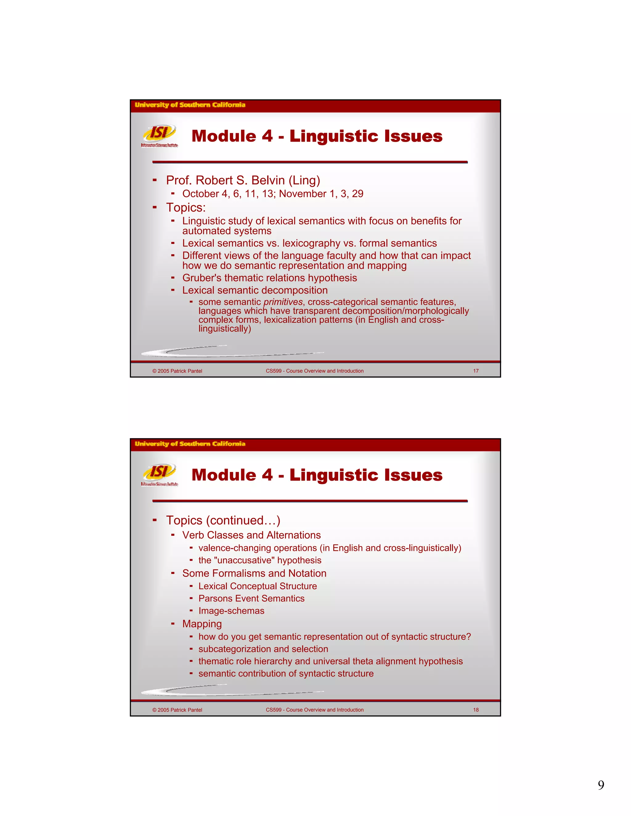 Cs599 Fall2005 Lecture 01 | PDF