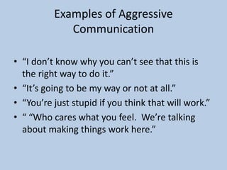 Communication Styles | PPTX