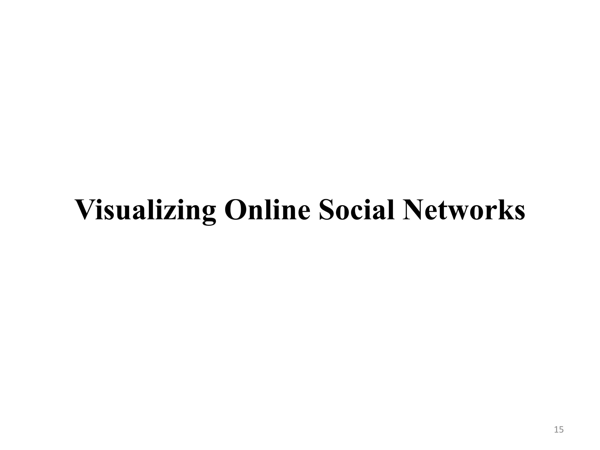 CS6010 Social Network Analysis Unit V | PDF
