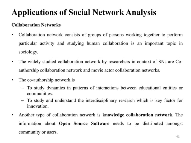 CS6010 Social Network Analysis Unit V | PDF