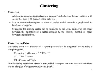 CS6010 Social Network Analysis Unit V | PDF