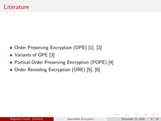 Searchable Encryption | PDF