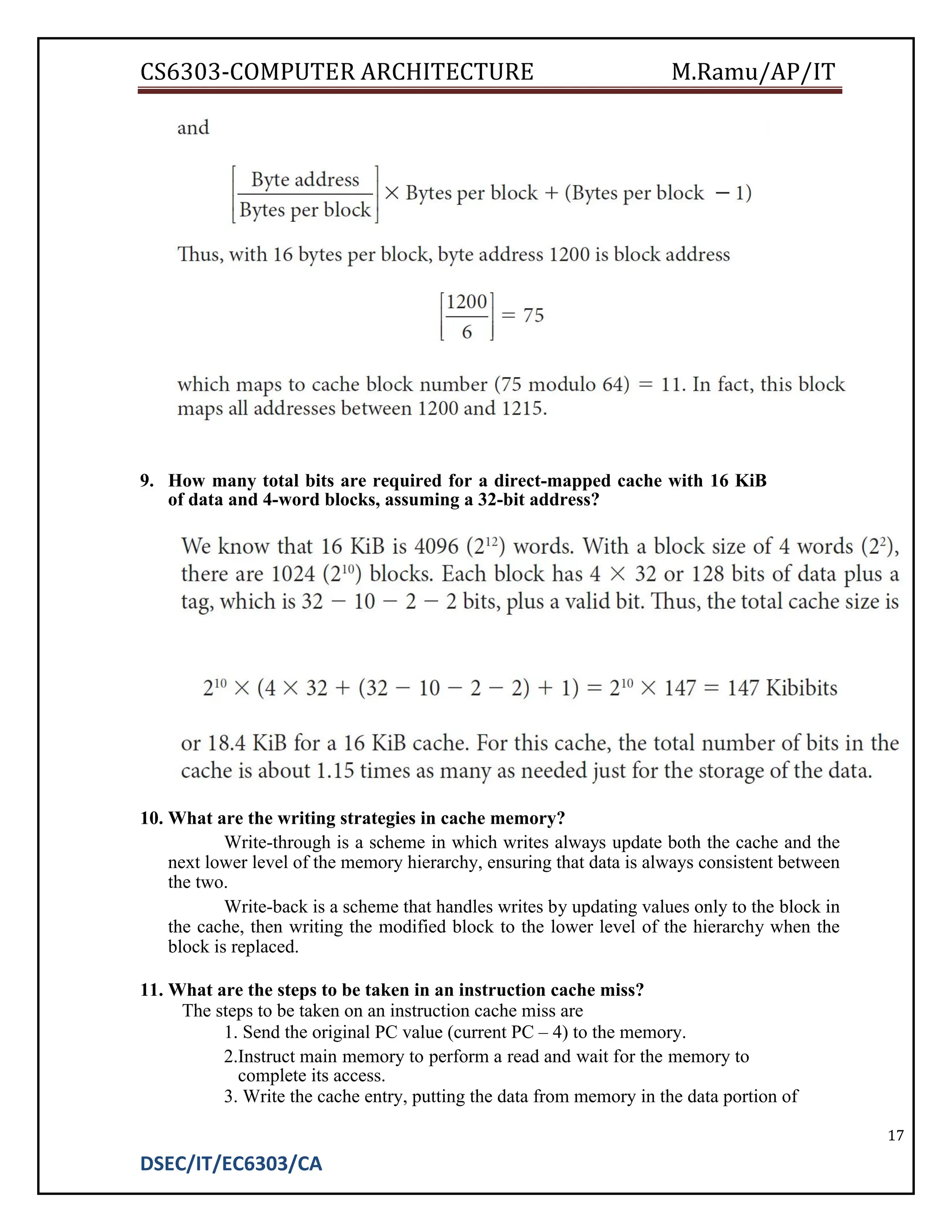 computer system organization and architecture | PDF