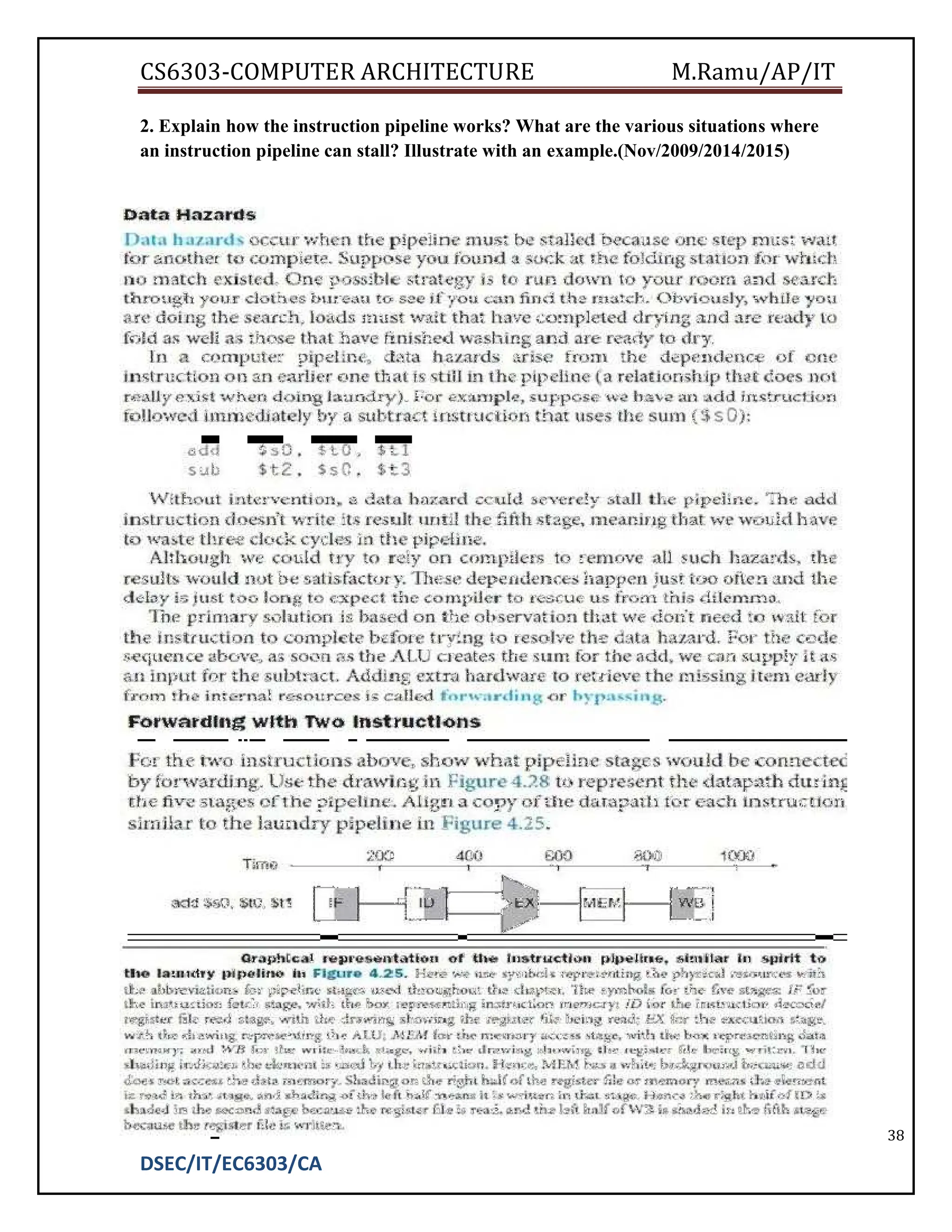 computer system organization and architecture | PDF