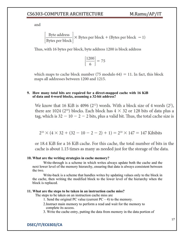 computer system organization and architecture | PDF