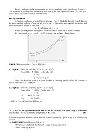 Cs6402 design and analysis of algorithms may june 2016 answer key | PDF