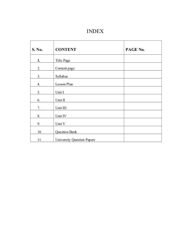 Cs6503 theory of computation index page Cs6503 theory of computation index page