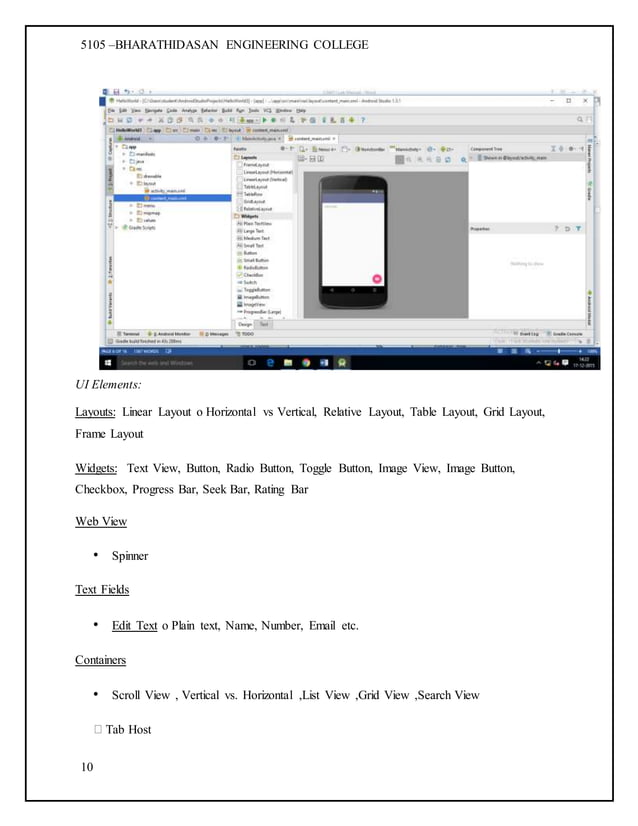 Cs 6611 mad lab manual | PDF