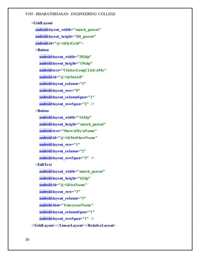Cs 6611 mad lab manual | PDF