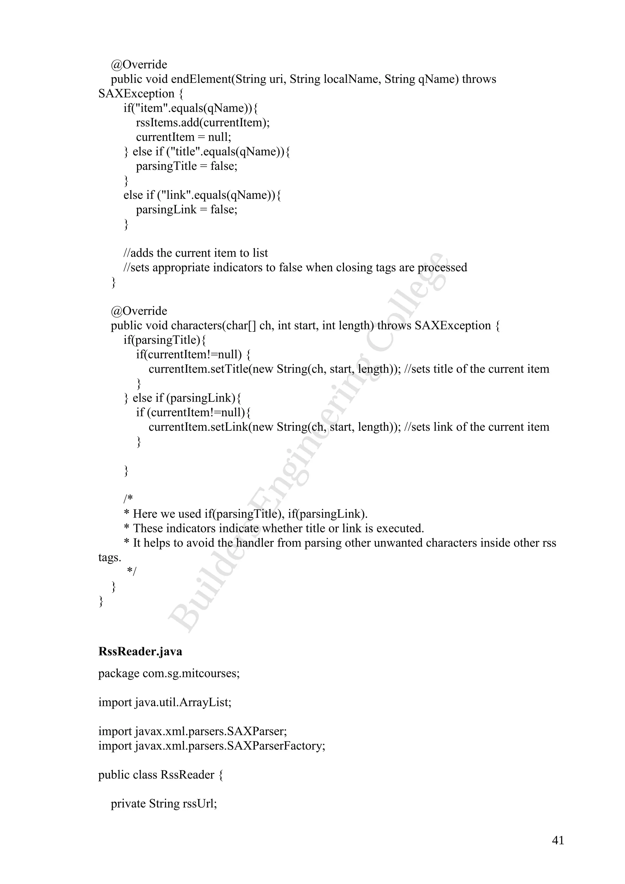 CS6611 Mobile Application Development Lab Manual-2018-19 | PDF