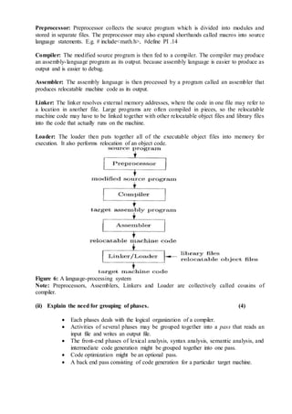 Cs6660 compiler design may june 2016 Answer Key | PDF