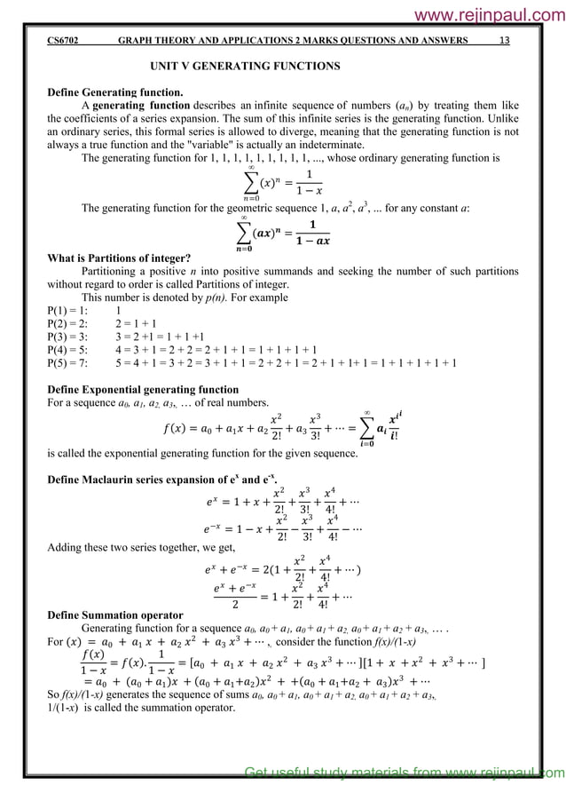 Cs6702 2marks rejinpaul | PDF