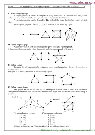 Cs6702 2marks rejinpaul | PDF