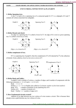 Cs6702 2marks rejinpaul | PDF
