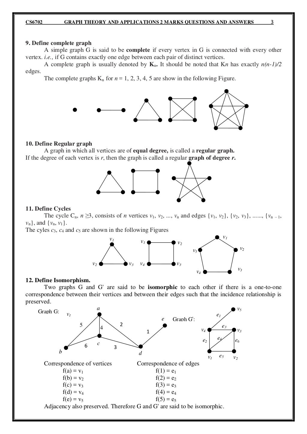 CS6702 graph theory and applications notes pdf book