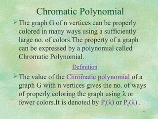 CS6702 Unit III coloring ppt | PPT