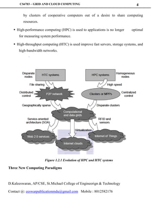 Cs6703 grid and cloud computing book | PDF | Computing | Technology & Computing