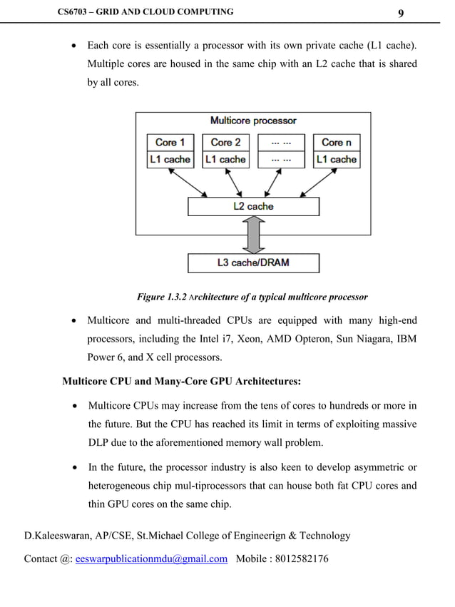 Cs6703 grid and cloud computing book | PDF | Computing | Technology & Computing