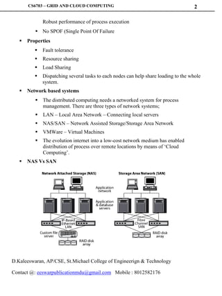 Cs6703 grid and cloud computing book | PDF | Computing | Technology & Computing