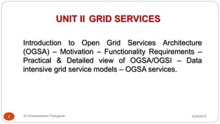 Cs6703 grid and cloud computing unit 2 | PPTX