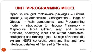 Cs6703 grid and cloud computing unit 4 | PPTX
