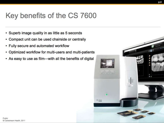 Carestream CS7600 Intra Oral Digital Xray System | PPT