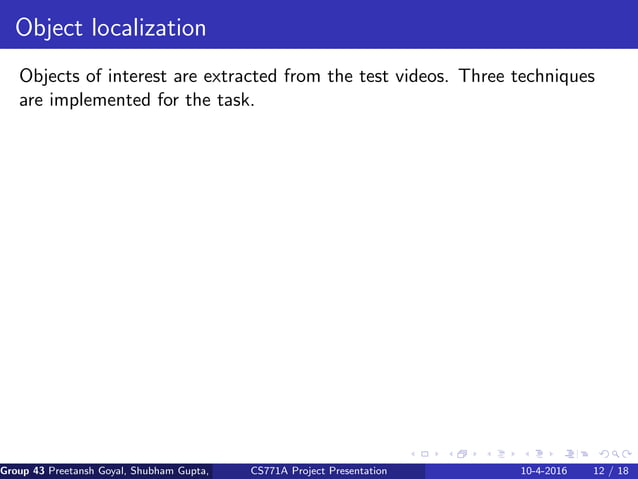 Machine Learning Object Detection And Classification Pdf 3 D Graphics Computer Software