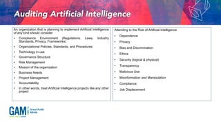 IIA GAM CS 8-5: Audit and Control of Continuous Monitoring Programs and ...