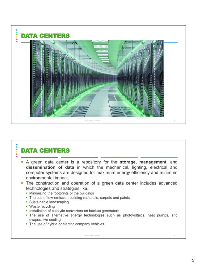 CS8078-Green Computing Notes Unit-2 | PDF | Computer Networking | Computing