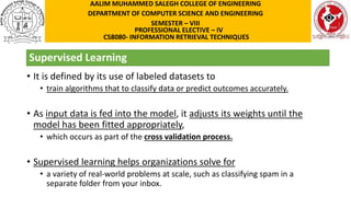 CS8080_IRT_UNIT - III T4 SUPERVISED ALGORITHMS.pdf
