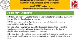 CS8080_IRT_UNIT - III T6 K-NN CLASSIFIER.pdf