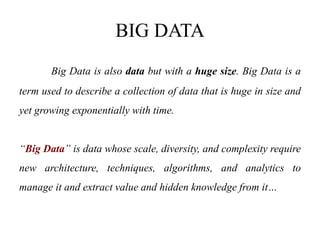 CS8091_BDA_Unit_I_Analytical_Architecture | PPT