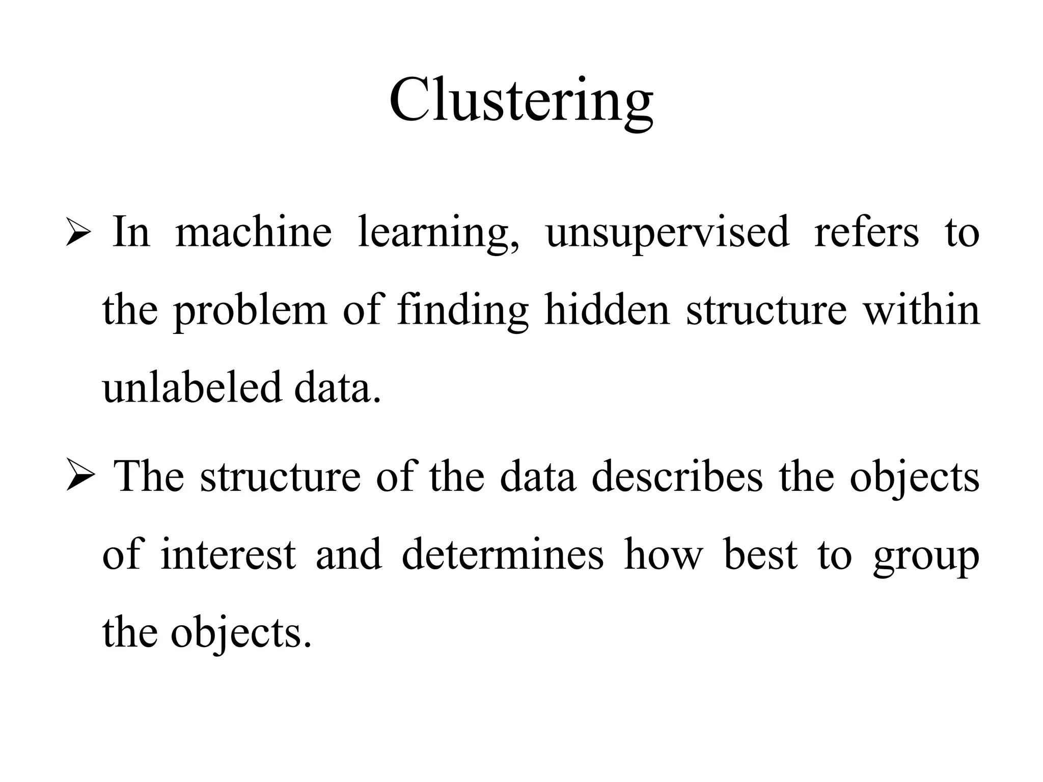 CS8091_BDA_Unit_II_Clustering | PPT