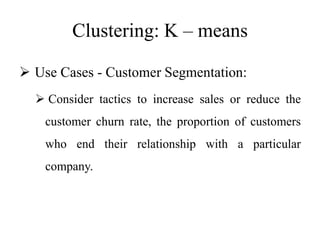 CS8091_BDA_Unit_II_Clustering | PPT