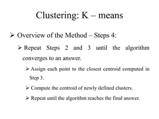 CS8091_BDA_Unit_II_Clustering | PPT